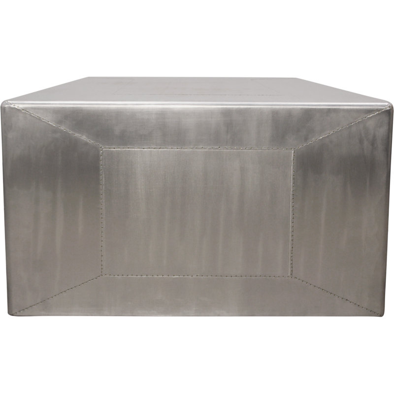 Corrigan Studio® Pilot Huxley Cocktail Table With Aluminum Metal ...