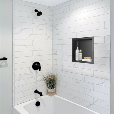 AKDY Bathroom Shower Niche & Reviews | Wayfair