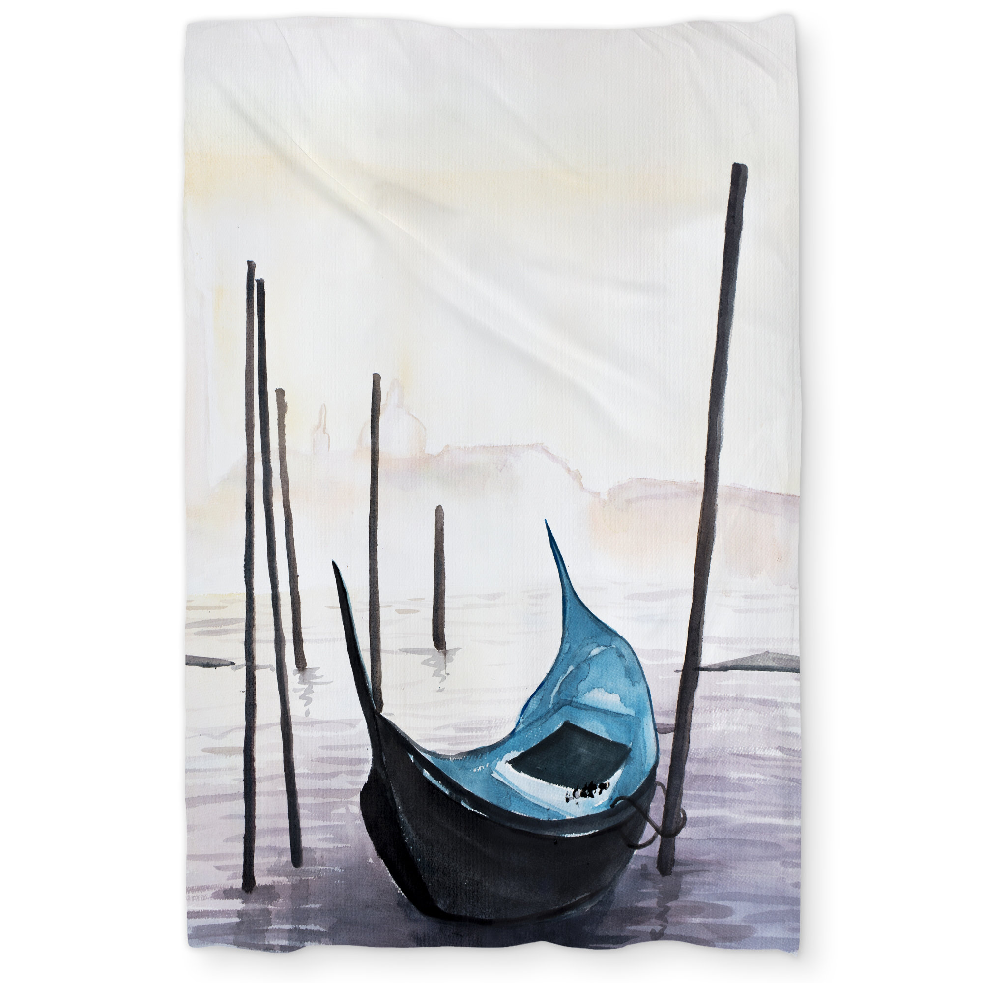 Begin Edition International Inc. Gondola in Venice - Marine Blue Duvet ...