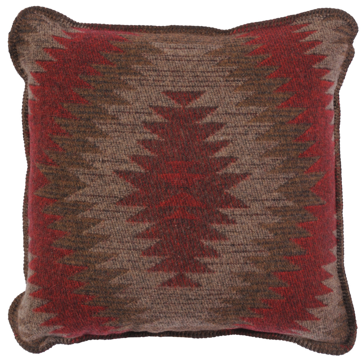 Wooded River Wampum Square Pillow | Wayfair