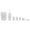 Home Basics Paris 7 Piece Bathroom Accessory Set & Reviews | Wayfair