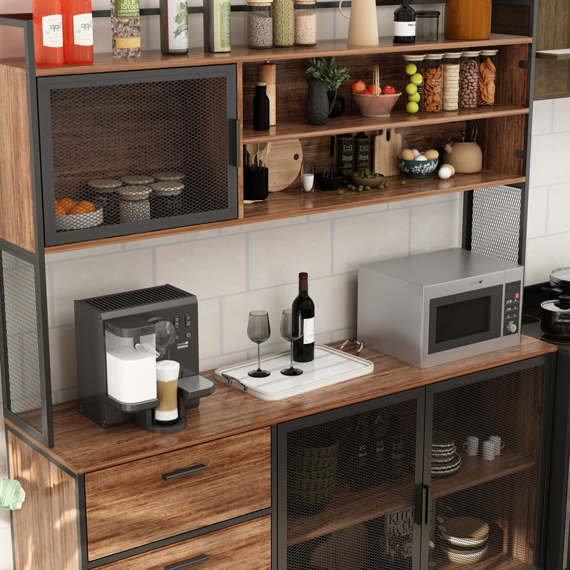 Latitude Run® Lackowski 68.5" Kitchen Pantry & Reviews - Wayfair Canada