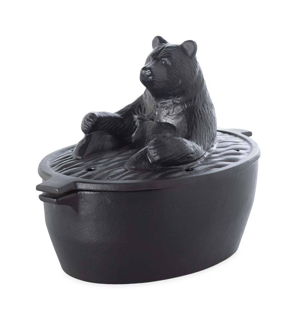 Plow & Hearth Bear in Bath Wood Stove Steamer & Reviews | Perigold
