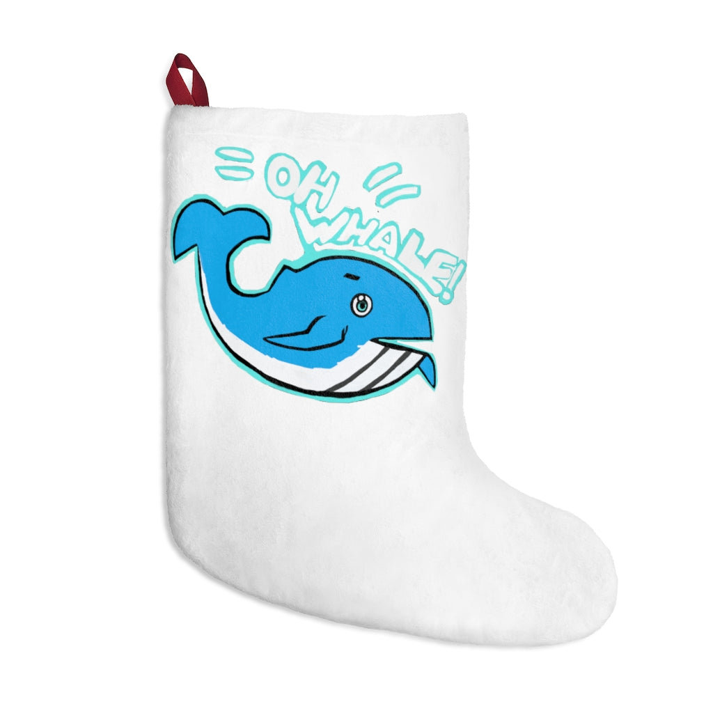 The Holiday Aisle® Oh Whale Christmas Stocking - Wayfair Canada