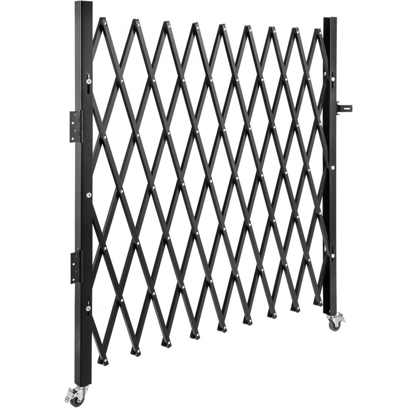 Stellweilan Tessberg Single Folding Security Gate, 7.1'H x 7.9' W (85 x ...