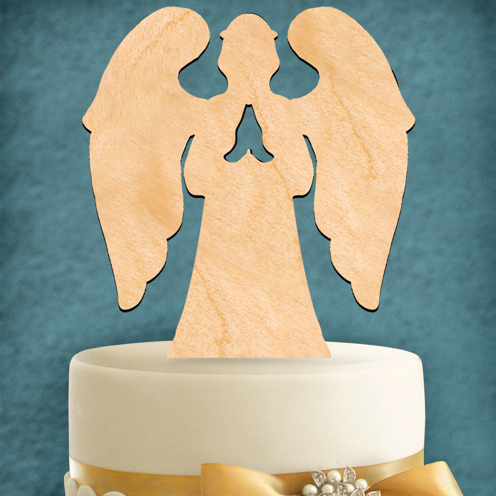 aMonogram Art Unlimited Angel Cake Topper | Wayfair
