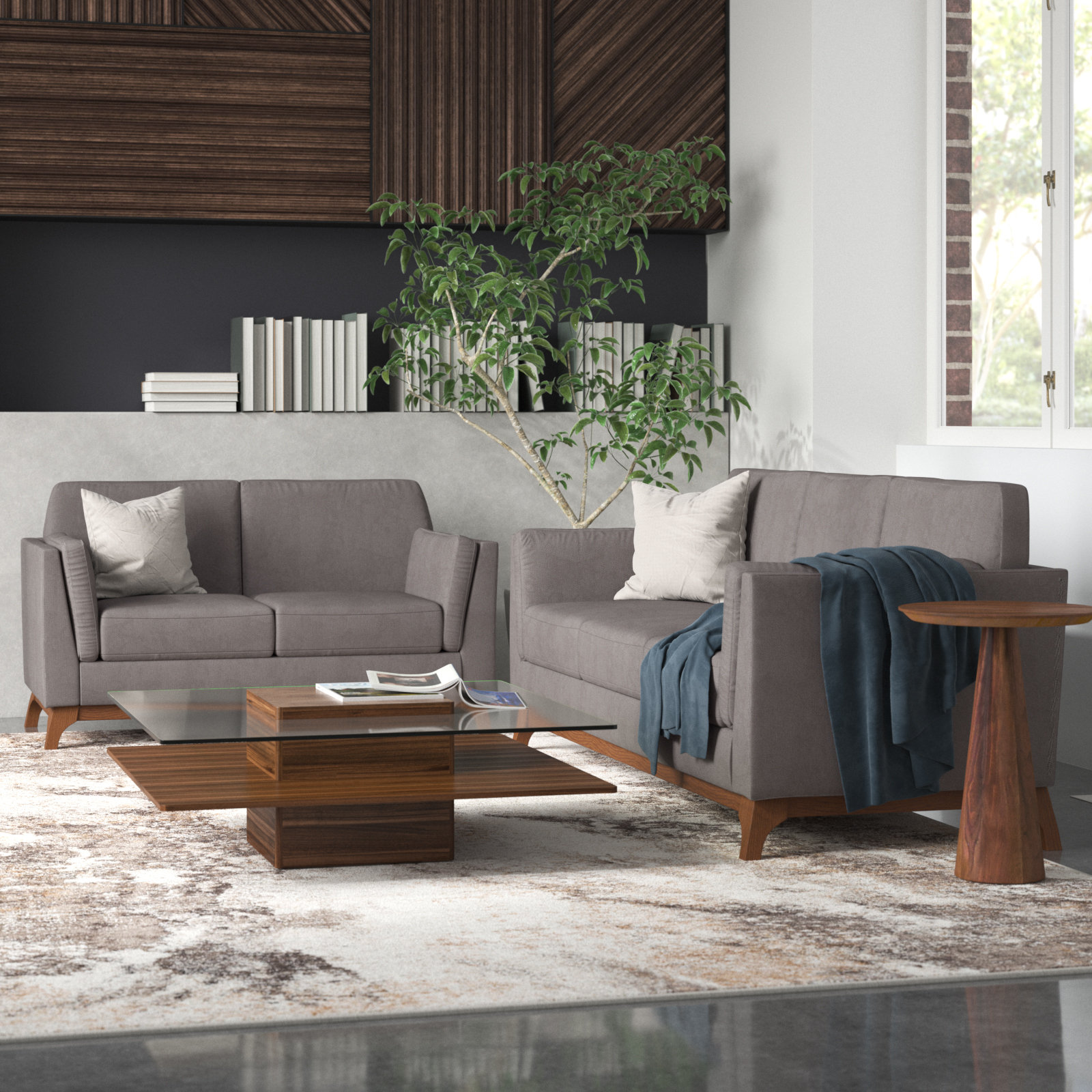 Wade Logan® Ankica 2 Piece Living Room Set & Reviews - Wayfair Canada