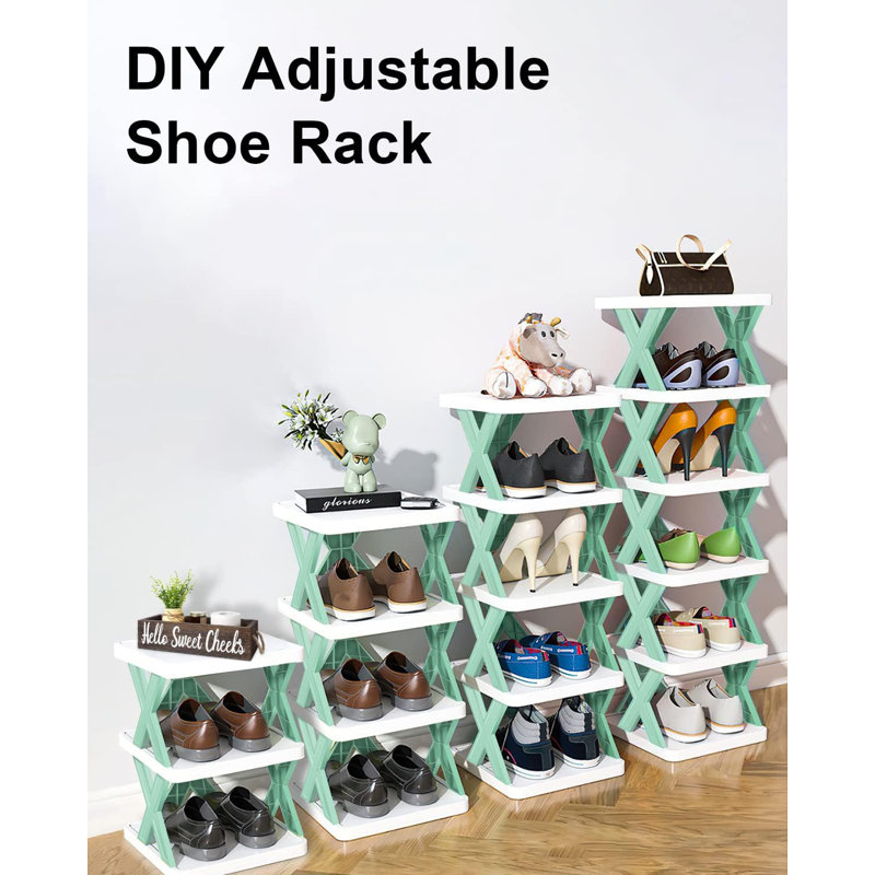 Latitude Run® 6 Pair Stackable Shoe Rack | Wayfair