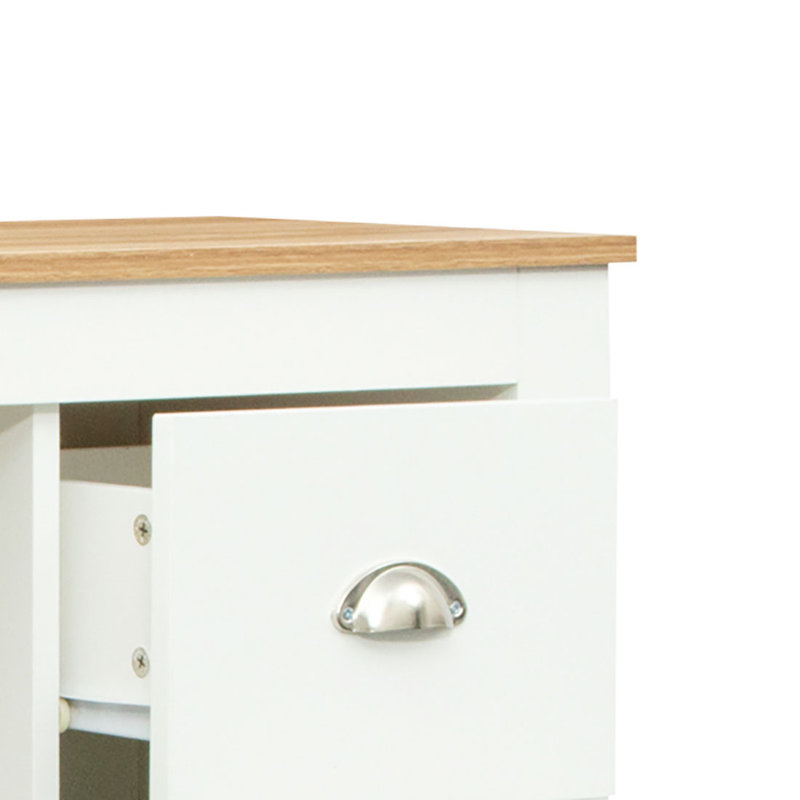 Red Barrel Studio® Manufactured Wood 3 - Drawer 1 - Door Rectangular ...