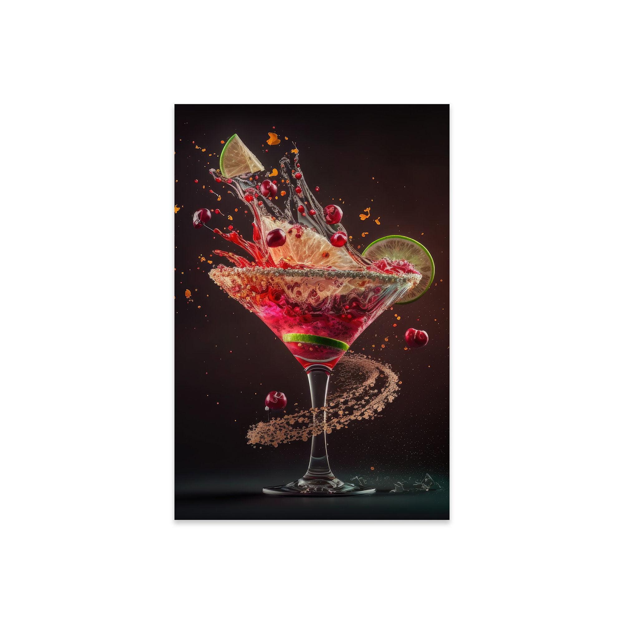 Ebern Designs Modern Explosive Cosmopolitan On Plastic / Acrylic by ...