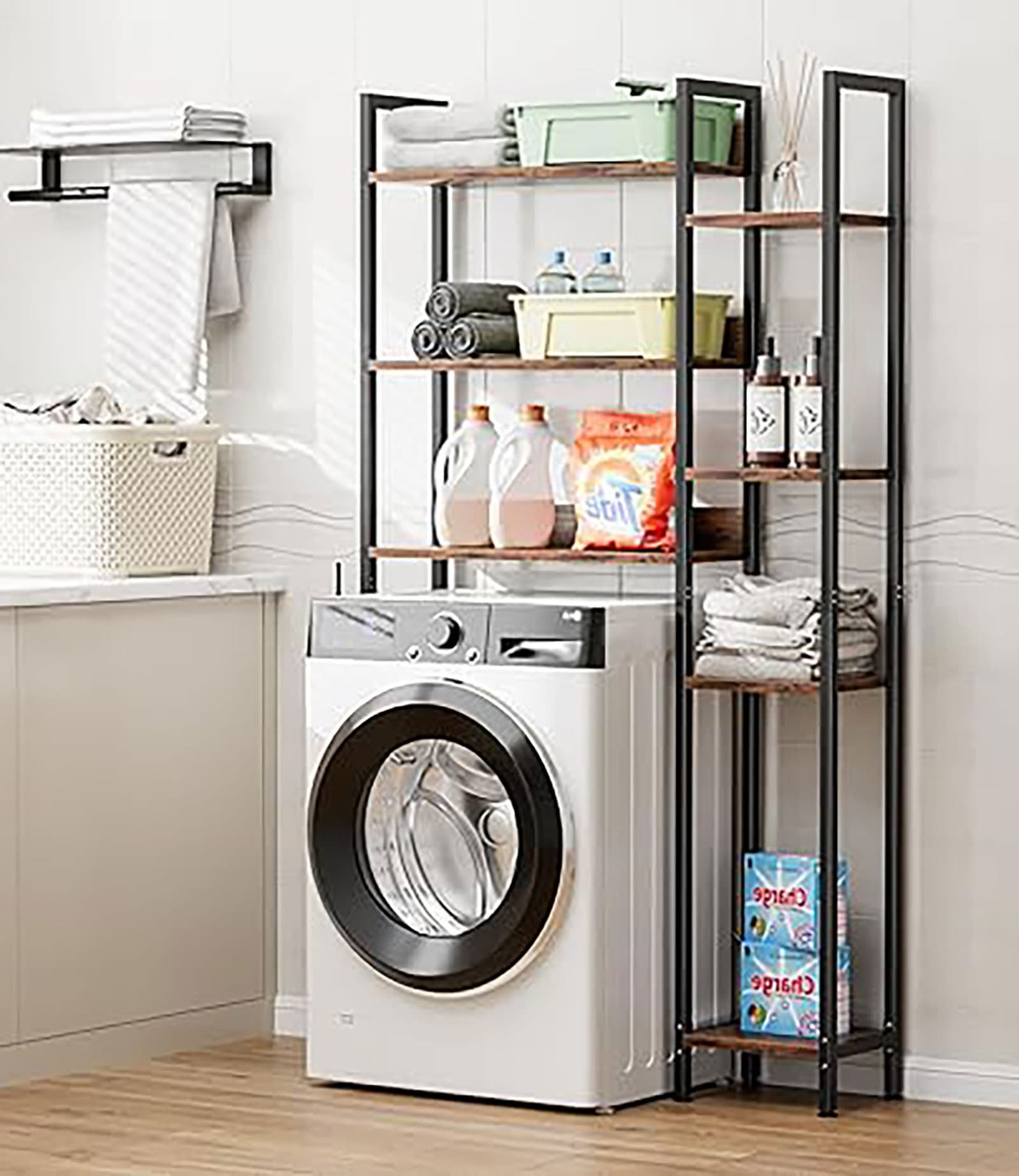 17 Stories Bryher Engineered Wood Floor Stand Over The Toilet Storage ...