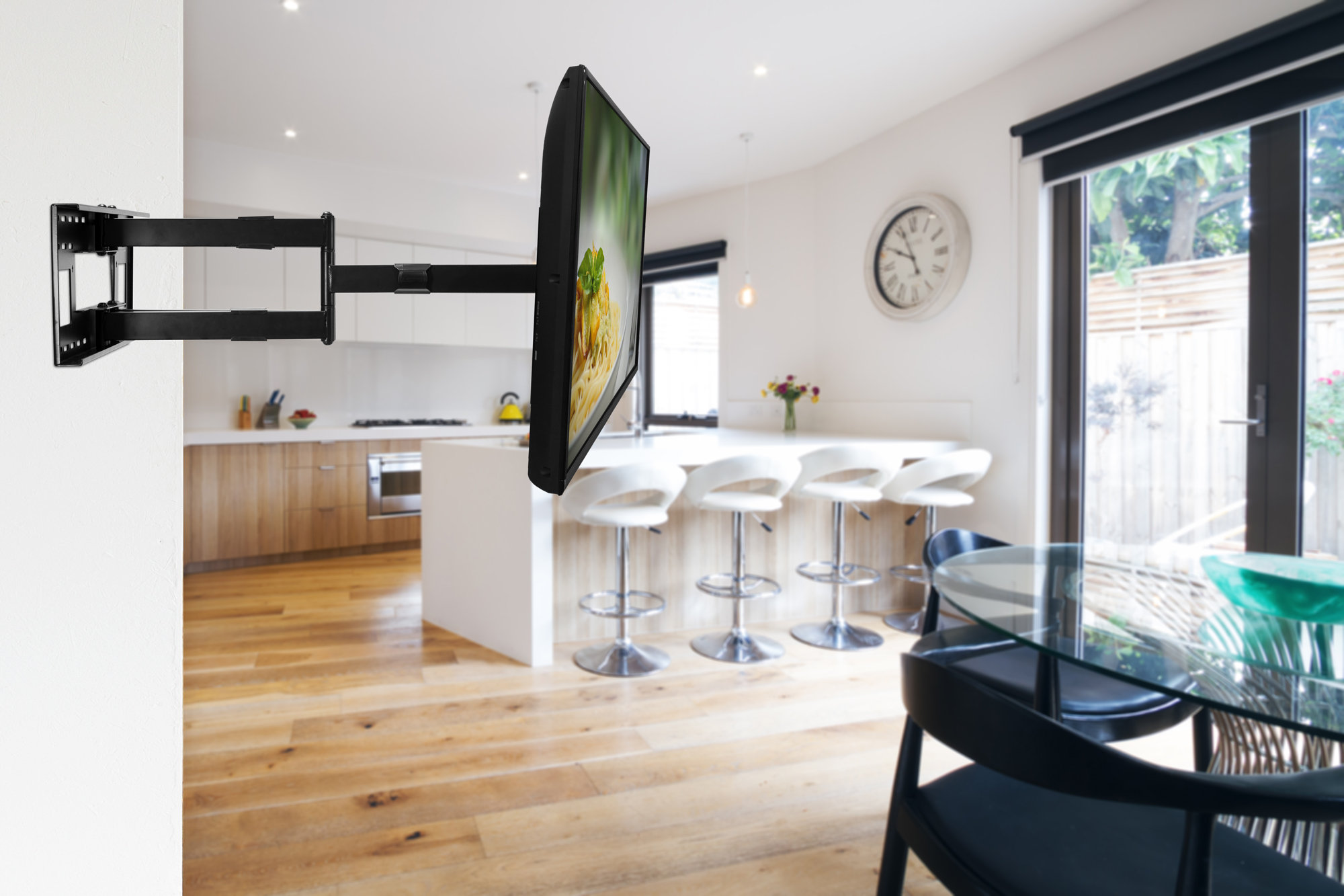 Mount-it Black Wall Mount for Holds up to 4176 lbs & Reviews - Wayfair ...