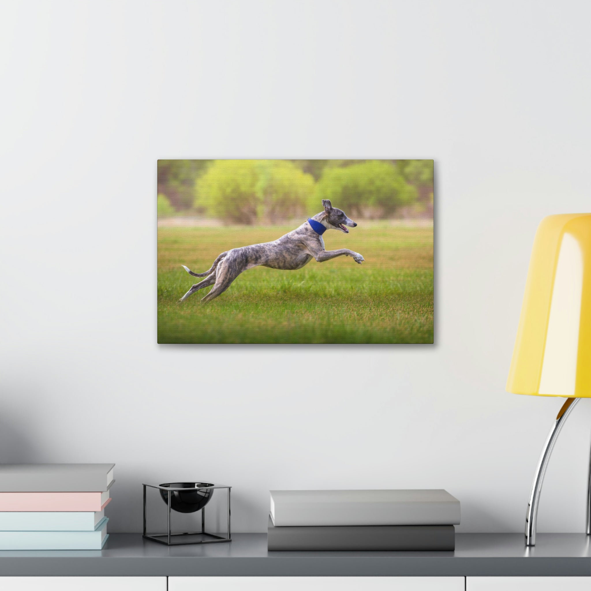 Latitude Run® Whippet Hunting Whippet on Hunt Print Animal Wall Art ...