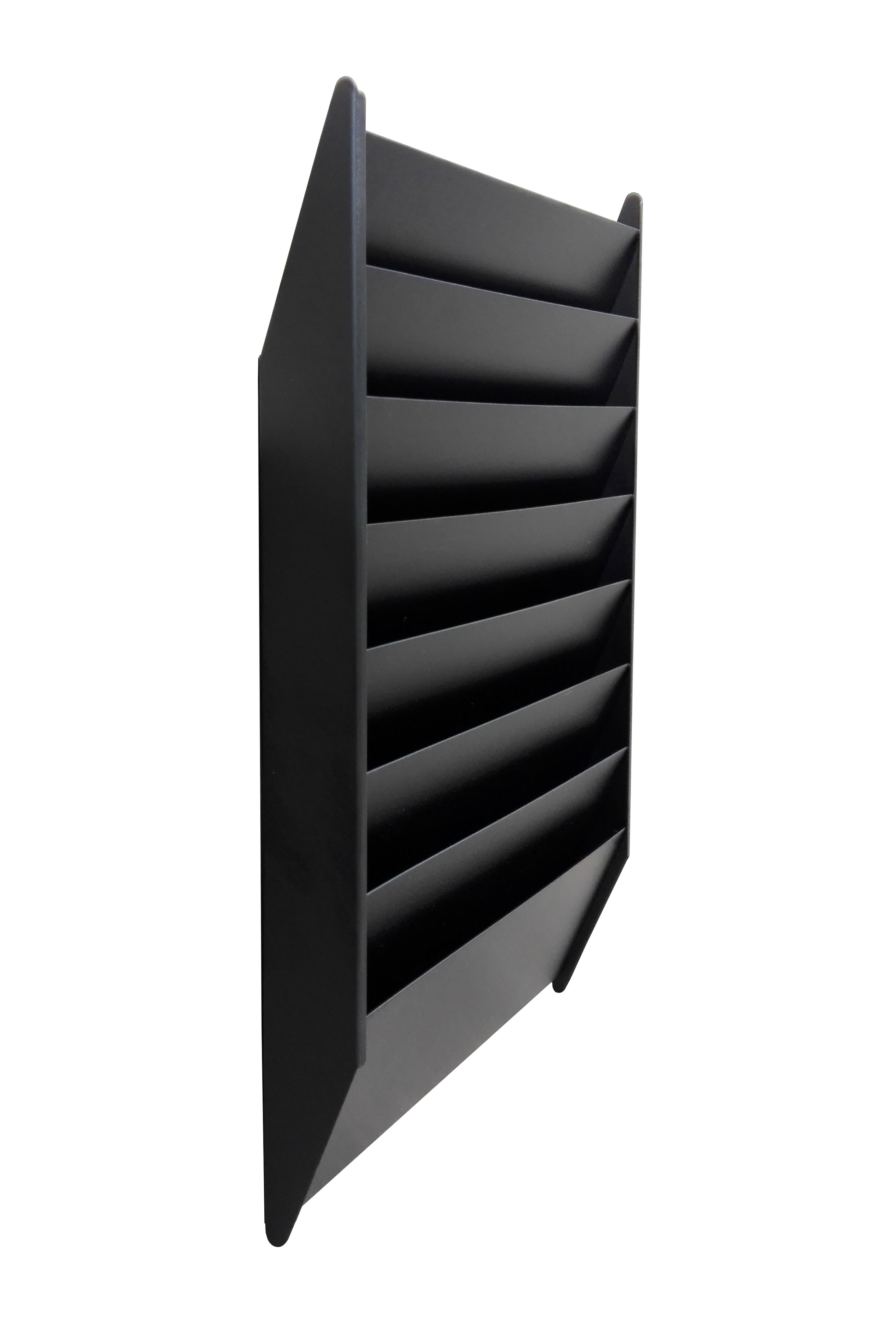 FixtureDisplays 7-Tier Wall Cubicle Mount File Holder Literature ...