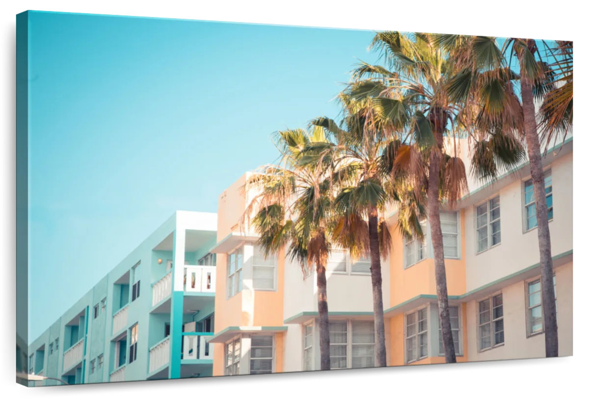 Ebern Designs Lilie Miami City Buildings | Wayfair