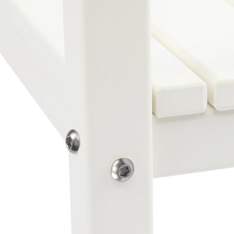 Winston Porter Mkiyah Square 18.45'' L x 18.45'' W Outdoor Side Table ...