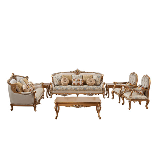 InfinityFurnitureImport Treviso 7-piece Living Room Set | Perigold
