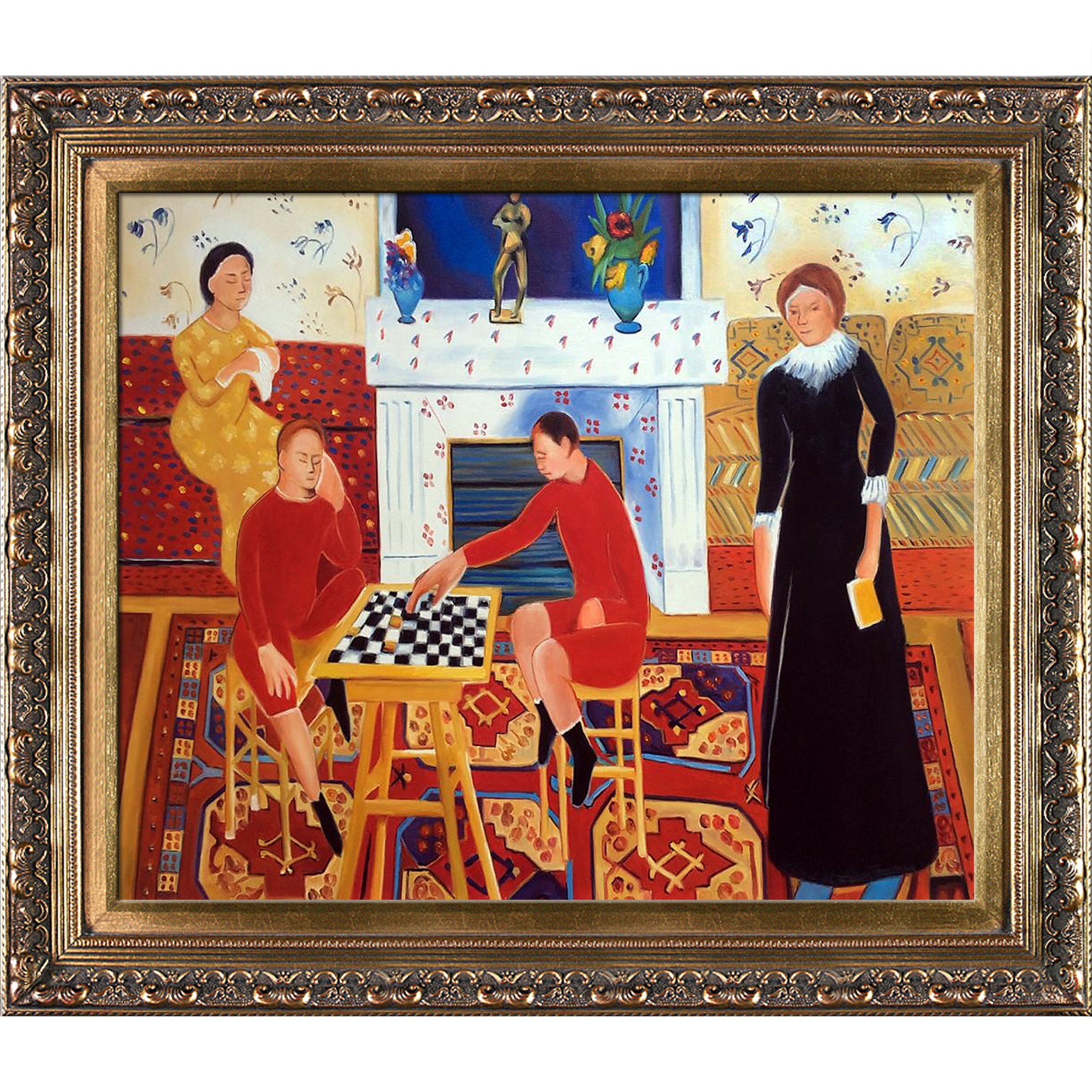Overstock Art The Artist's Family By Henri Matisse With | Wayfair