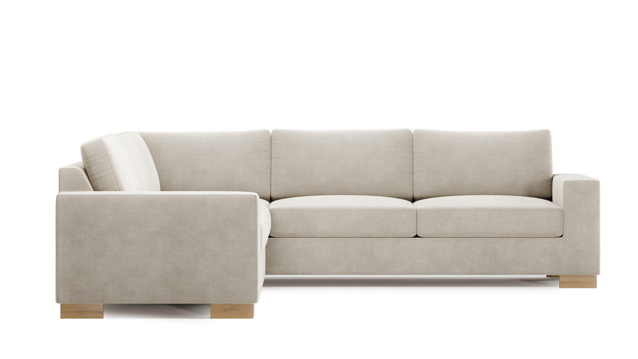 Hokku Designs Berkeley 3 Piece Sofa Corner Wedge Sofa | Wayfair