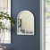 Laurel Foundry Modern Farmhouse Aryana Flat Wall Mirror & Reviews | Wayfair