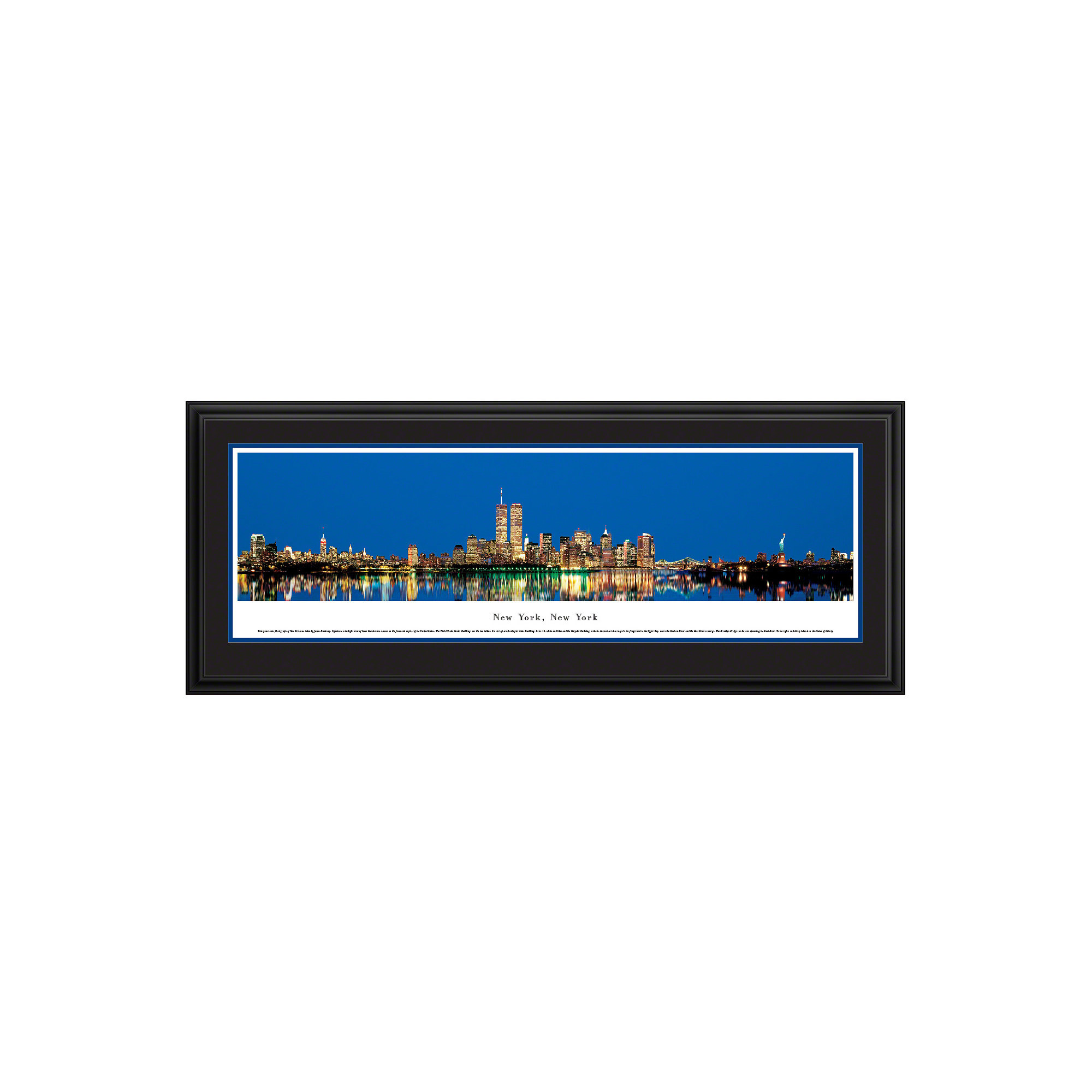 Vault W Artwork New York, New York-Series 2 by James Blakeway Framed ...