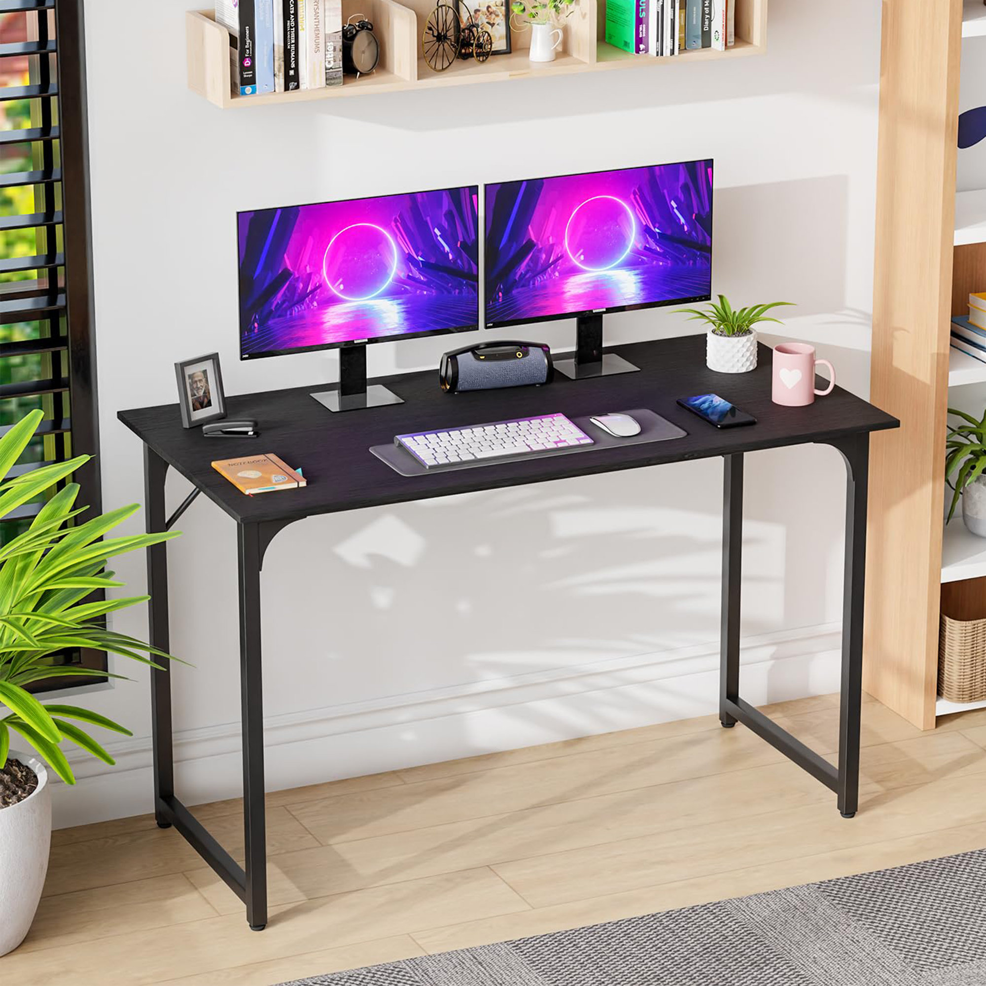 17 Stories 47" computer desk study desk | Wayfair