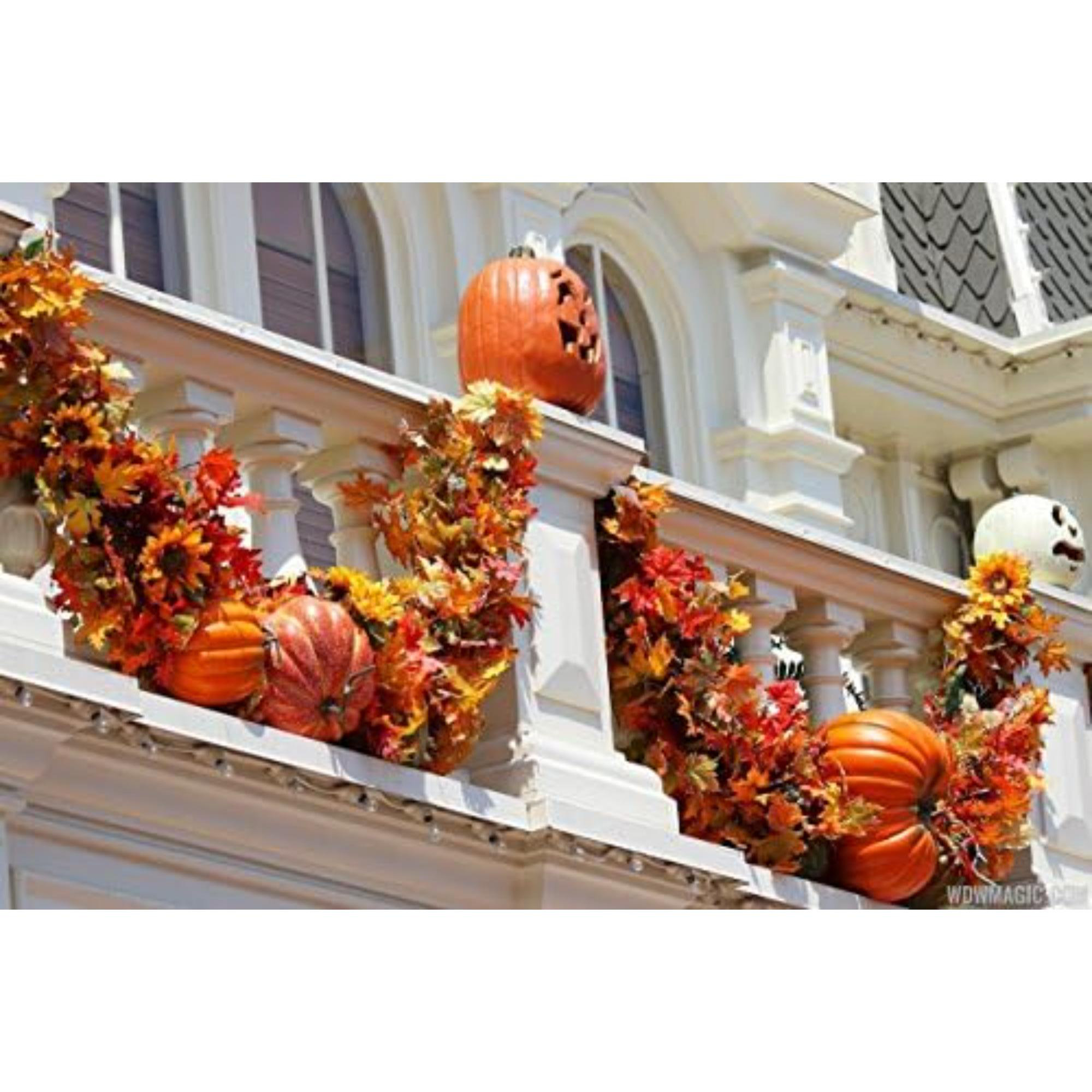 The Holiday Aisle® [8 Lighting Modes & Timer] Thanksgiving Decorations ...