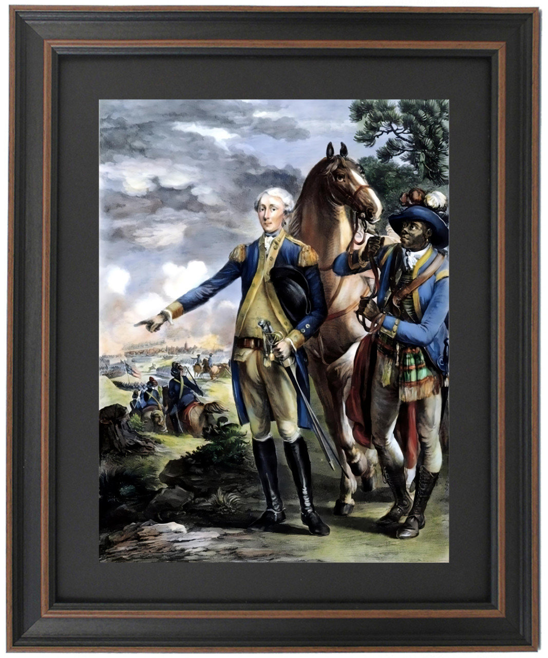 Canora Grey Marquis De Lafayette With James Armistead Lafayette At The ...