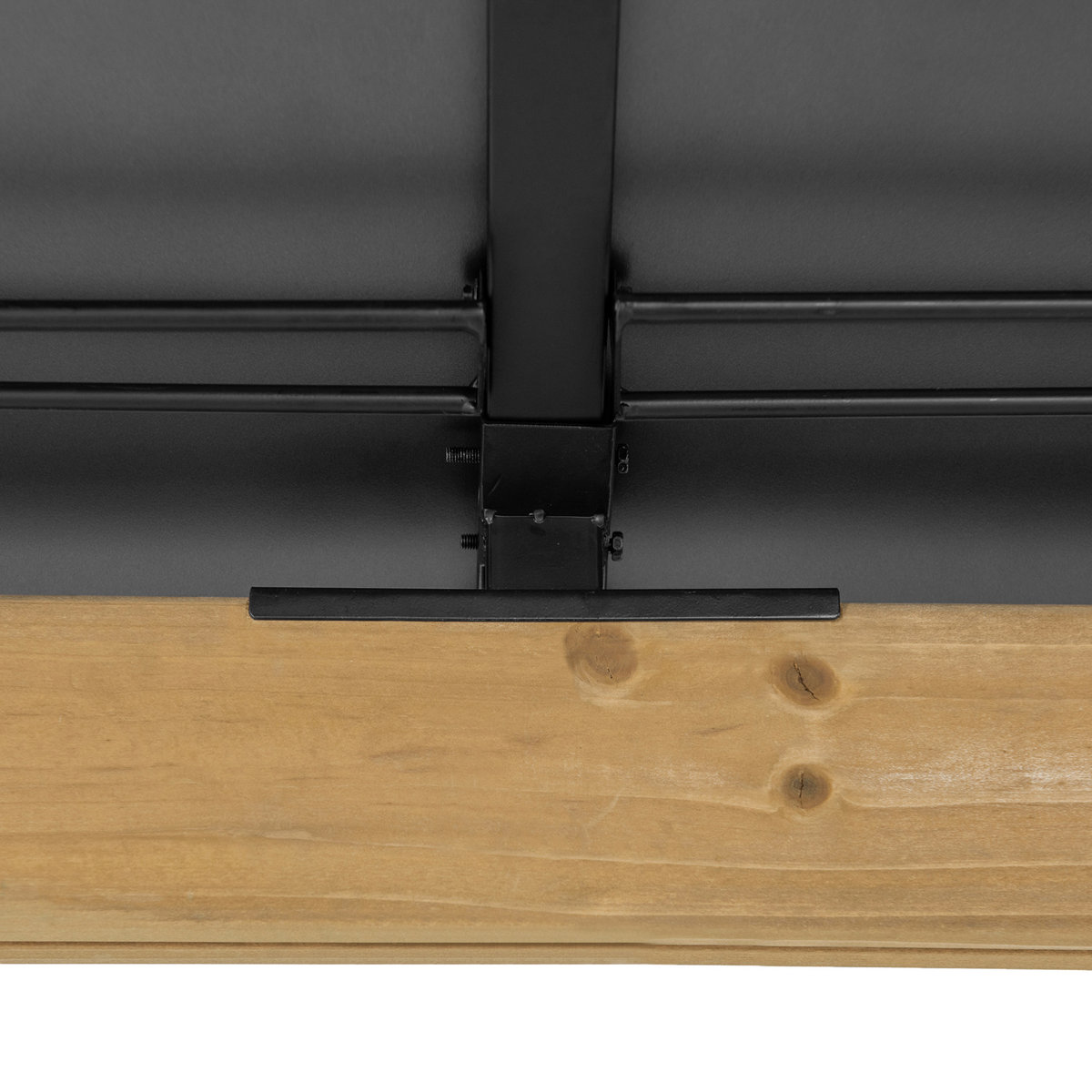 Dakota Fields Sunjoy 3.9m x 3.3m Outdoor Aldene Solid Cedar Wooden ...