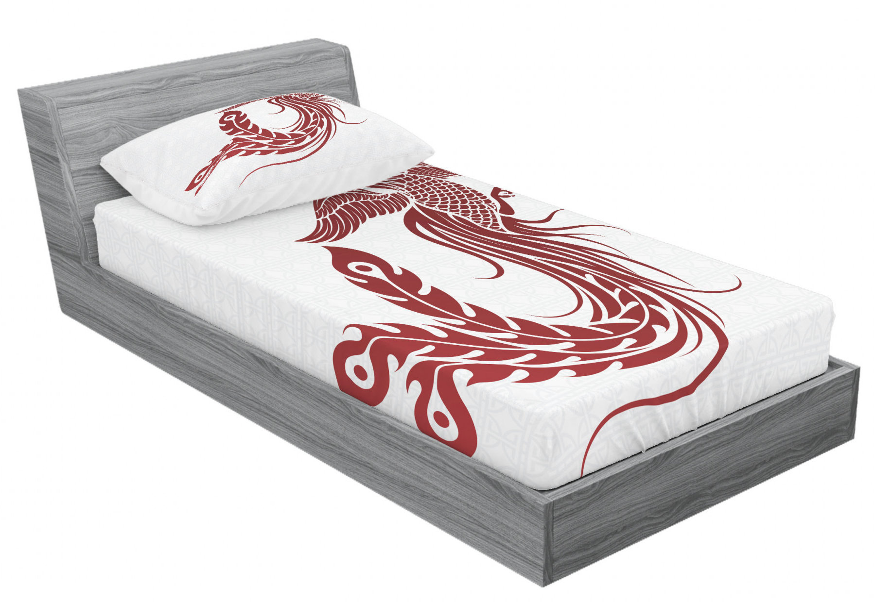 Ambesonne Phoenix Sheet Set | Wayfair