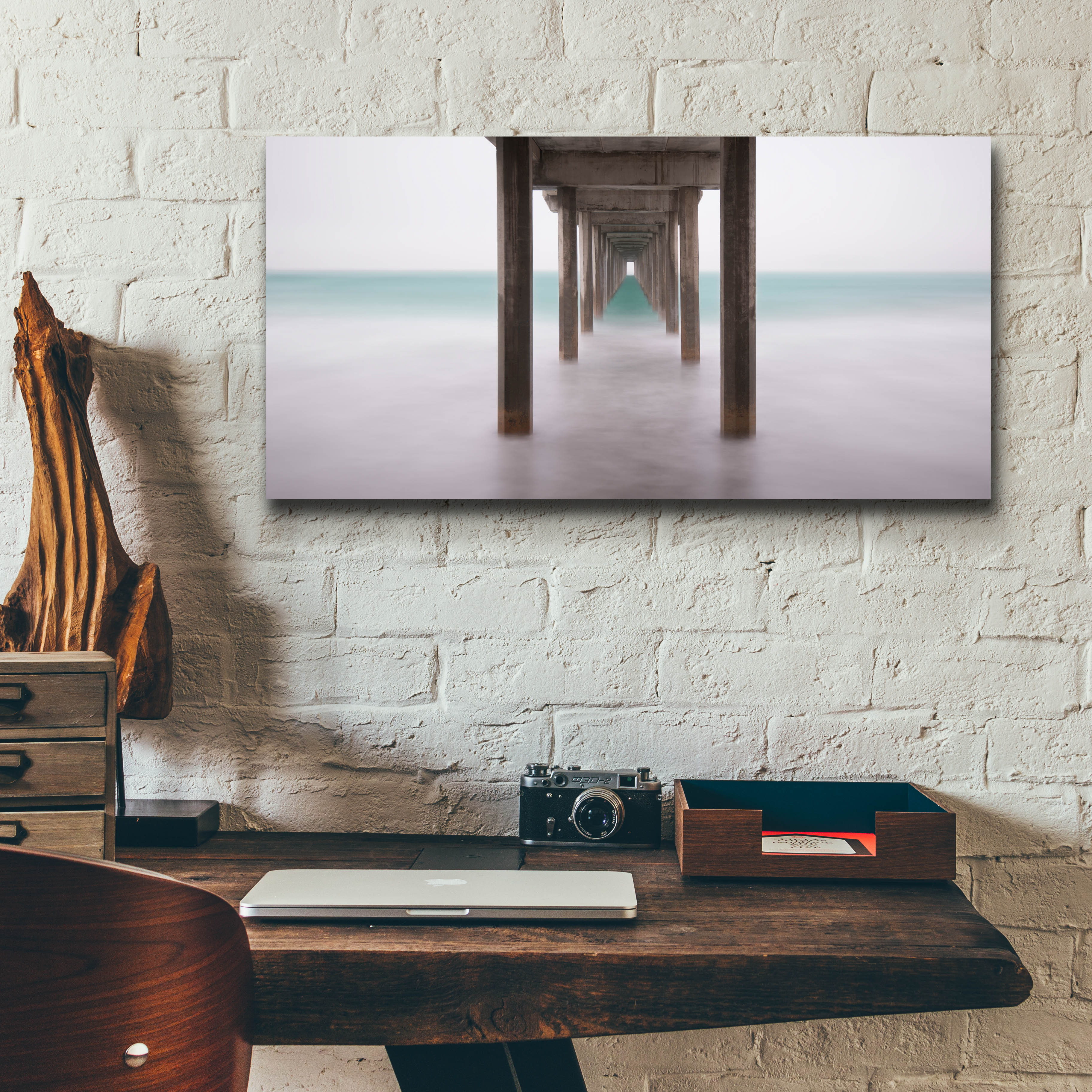 Beachcrest Home™ 'Poseidon's Gate' by Lee Sie, Acrylic Glass Wall Art | Wayfair