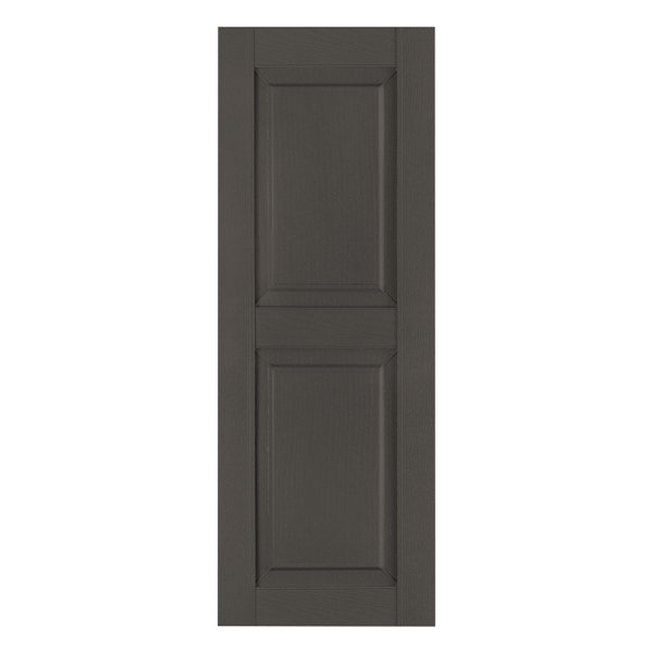 Perfect Shutters, inc. Custom Raised Panel Shutter (Pair) & Reviews ...