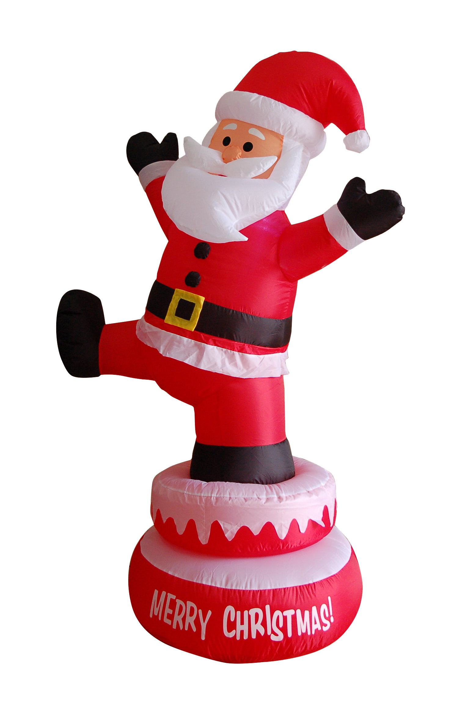 Jeco Inc. Inflatable Rotating Santa Inflatable & Reviews - Wayfair Canada
