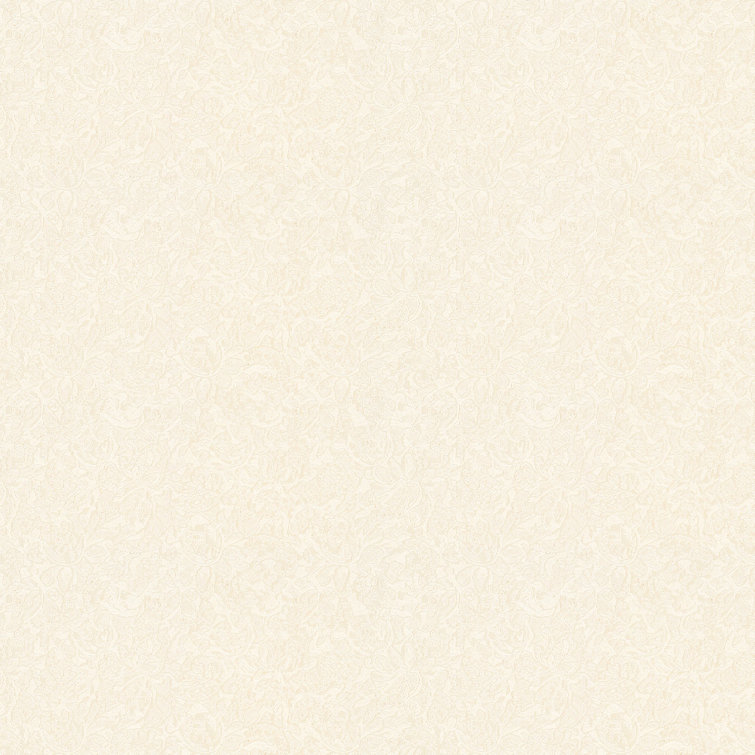 Brayden Studio Edgemont Textured Floral Sheen Wallpaper Roll | Wayfair ...