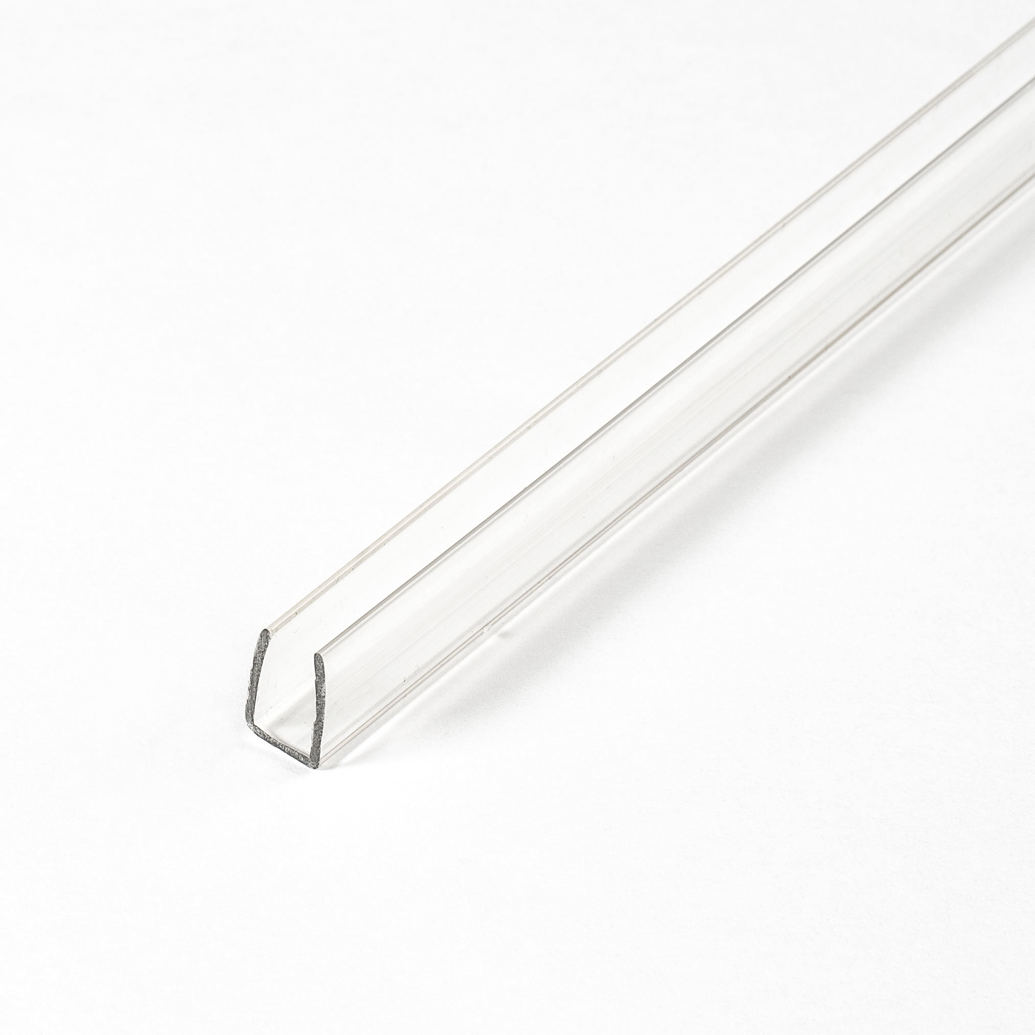 Outwater Plastic 0.53" Thick x 0.25" Wide x 36" Length Molding Track in ...