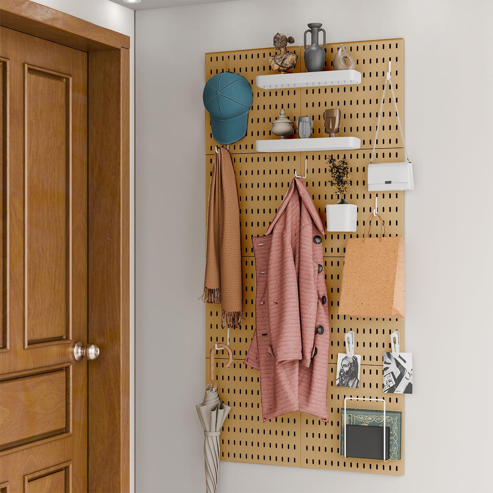 Latitude Run® Pegboard Combination Kit For Wall Organizer, Wall Mounted ...