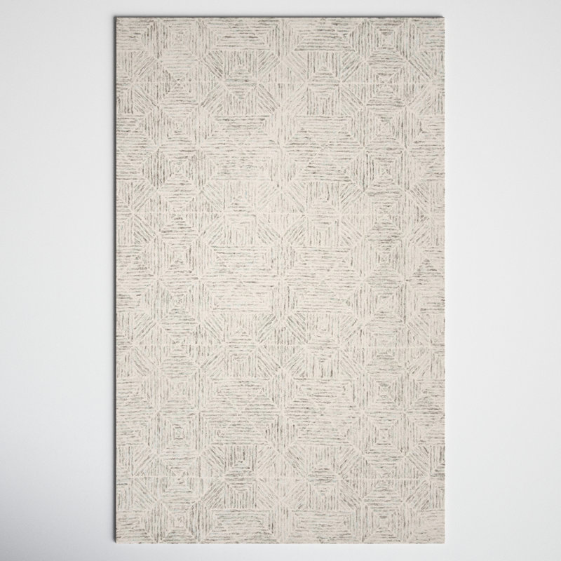 Linsly Hand Tufted Light Blue Rug & Reviews | Birch Lane