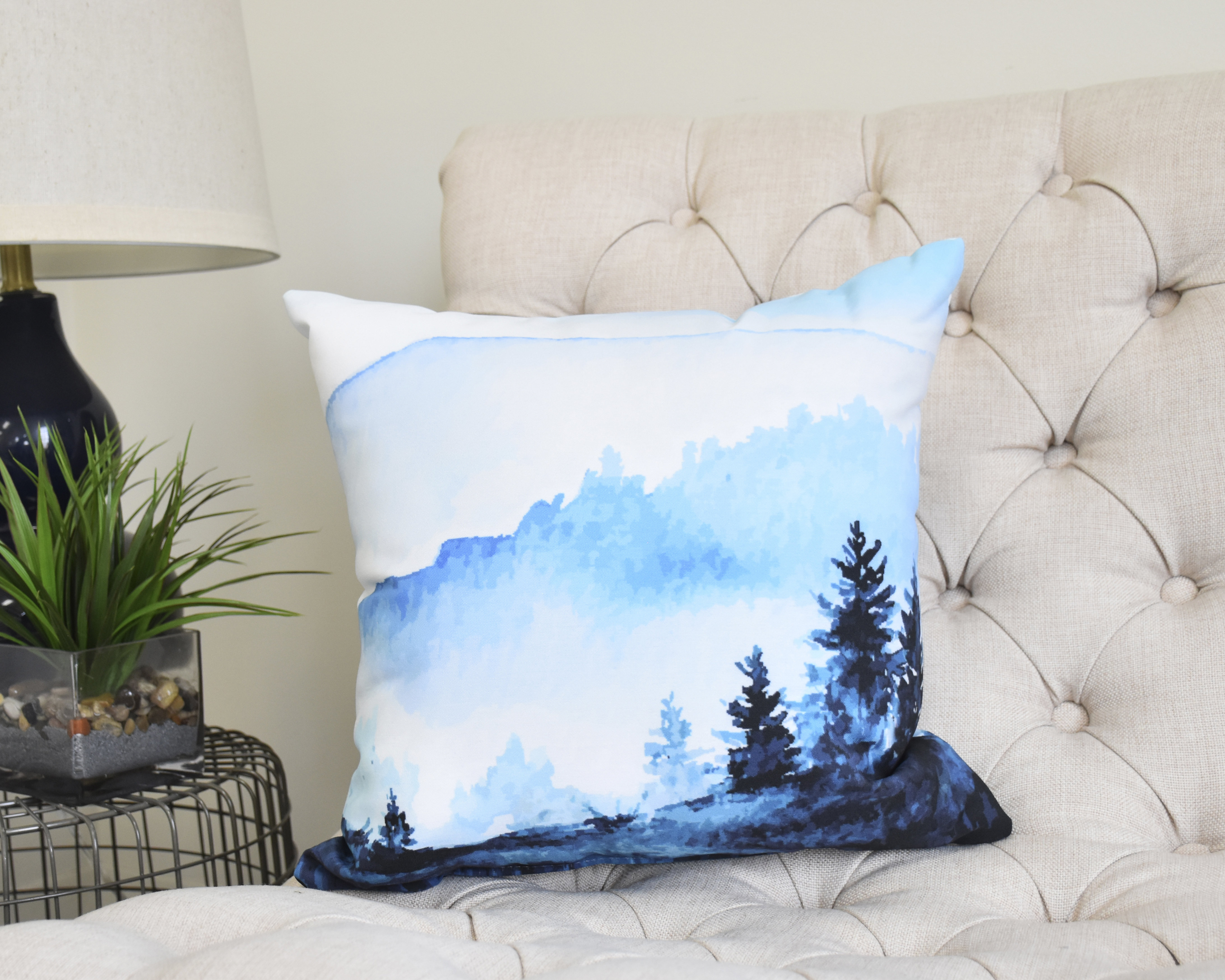 e by design Winter Resort Square Throw Pillow | Wayfair