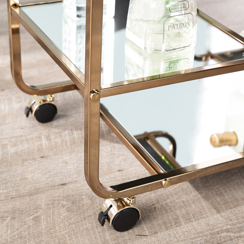 Mercury Row® Tellis Bar Cart & Reviews | Wayfair