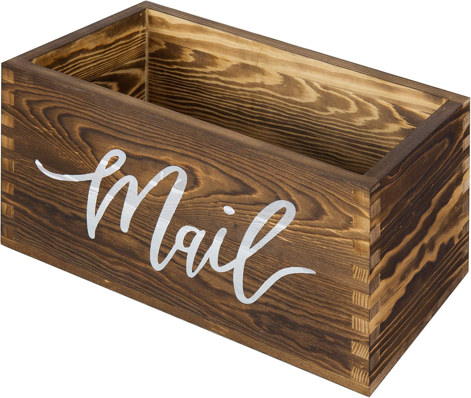 Ophelia & Co. MAIL Folder Storage And Organization Box, Simple Brown ...