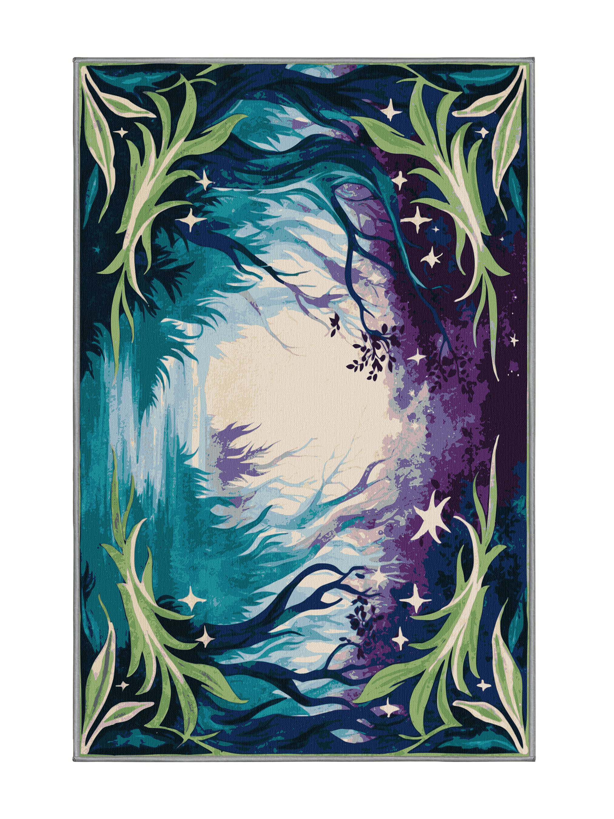 Red Barrel Studio® Radiant Roots Rug | Wayfair