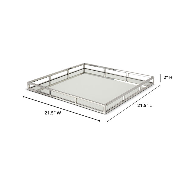 IMPULSE! Greenwich Vanity Tray Large & Reviews | Wayfair