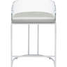 Hokku Designs 2 Grey Acrylic Back Dining Chairs - Elegant Design With ...