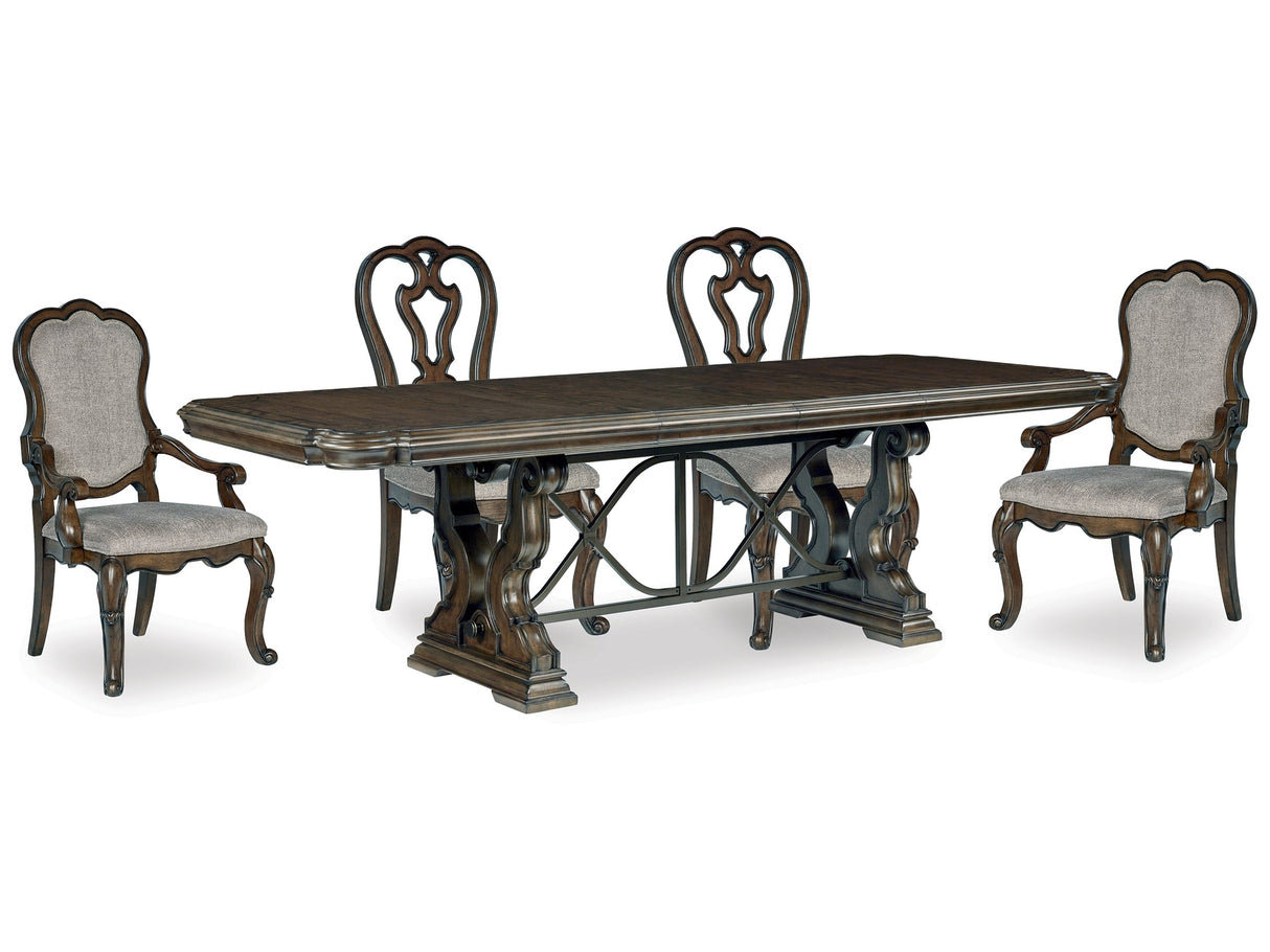 Bloomsbury Market Maylee Dining Table and 4 Chairs | Wayfair