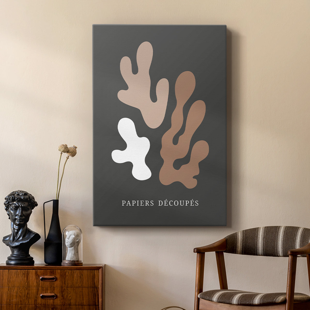 George Oliver Matisse CDV Framed Print -Custom Wrapped Gallery Cavas ...