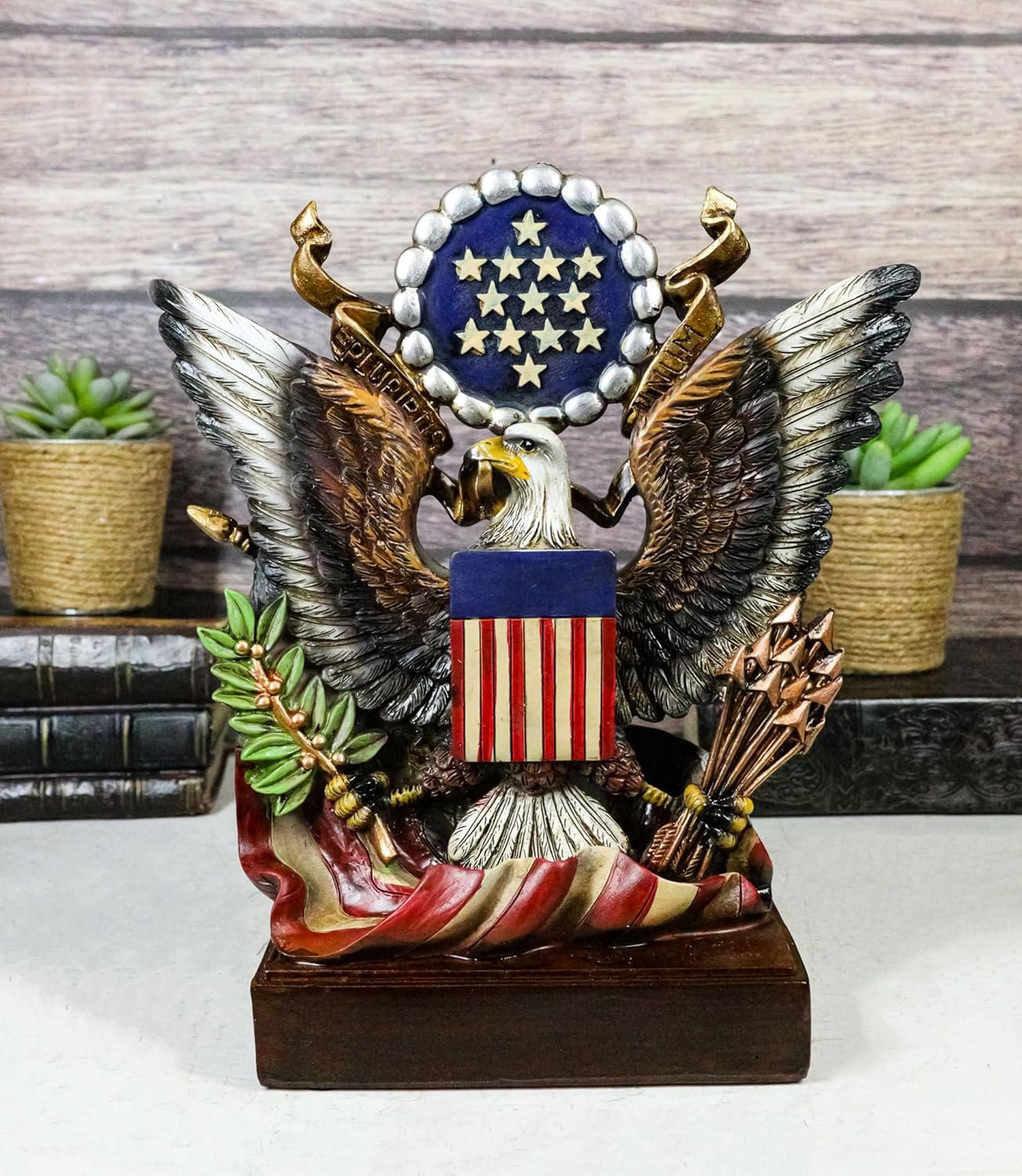 Trinx American Great Seal Bald Eagle Olive Branch Arrows Pluribus Unum ...