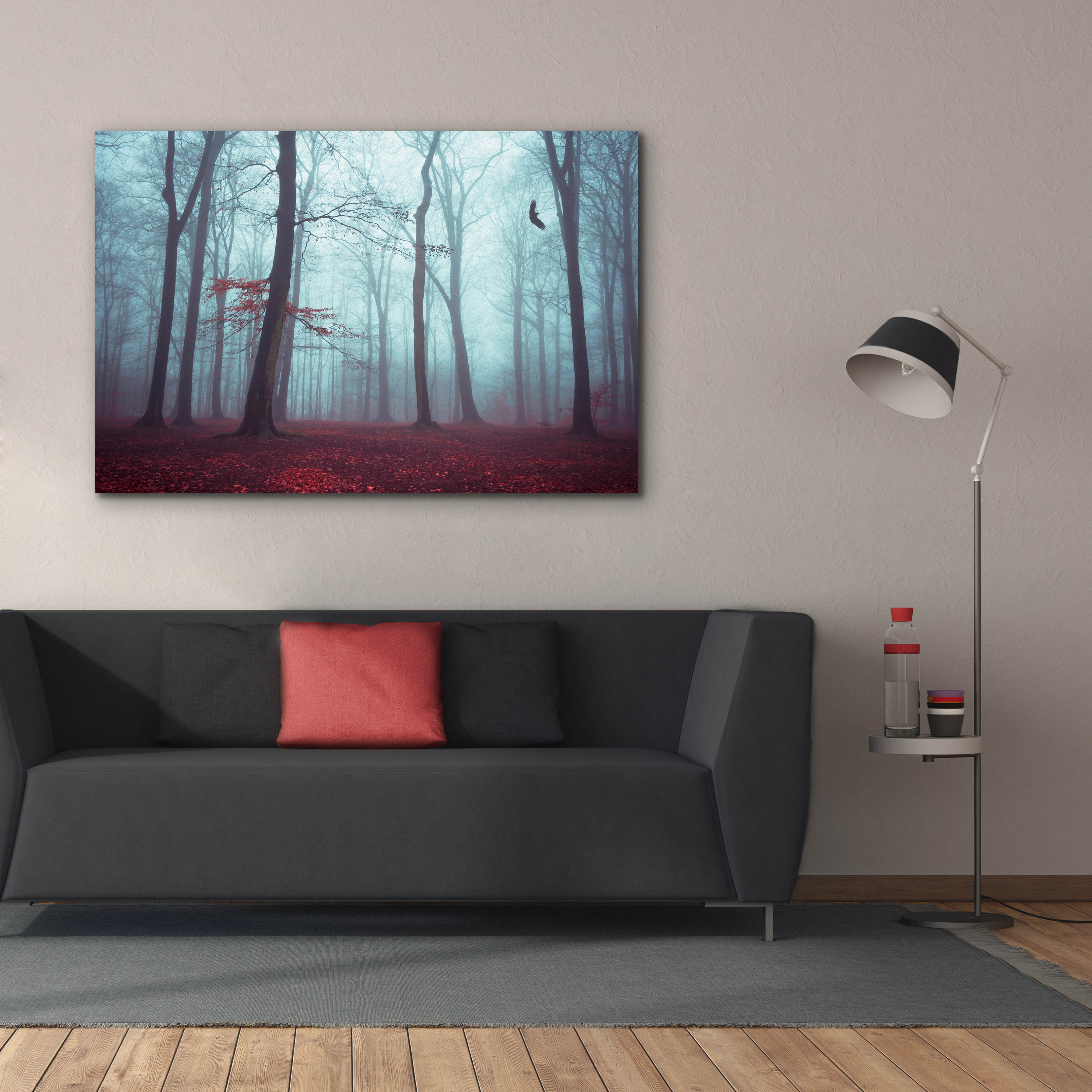 Epic Graffiti 'Solstice In Fog' by Dirk Wustenhagen Canvas Wall Art, 60 ...