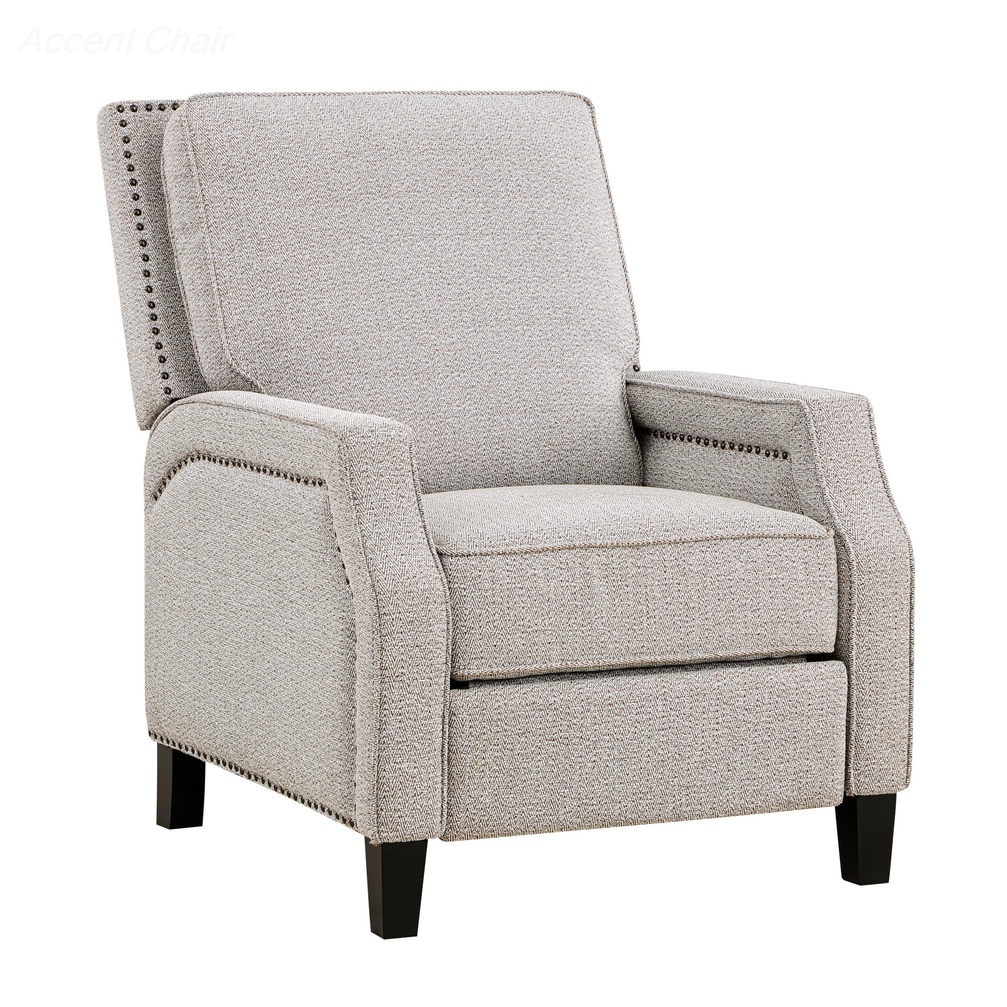 Red Barrel Studio® Accent Chair, Push Back Reclining Chair ...