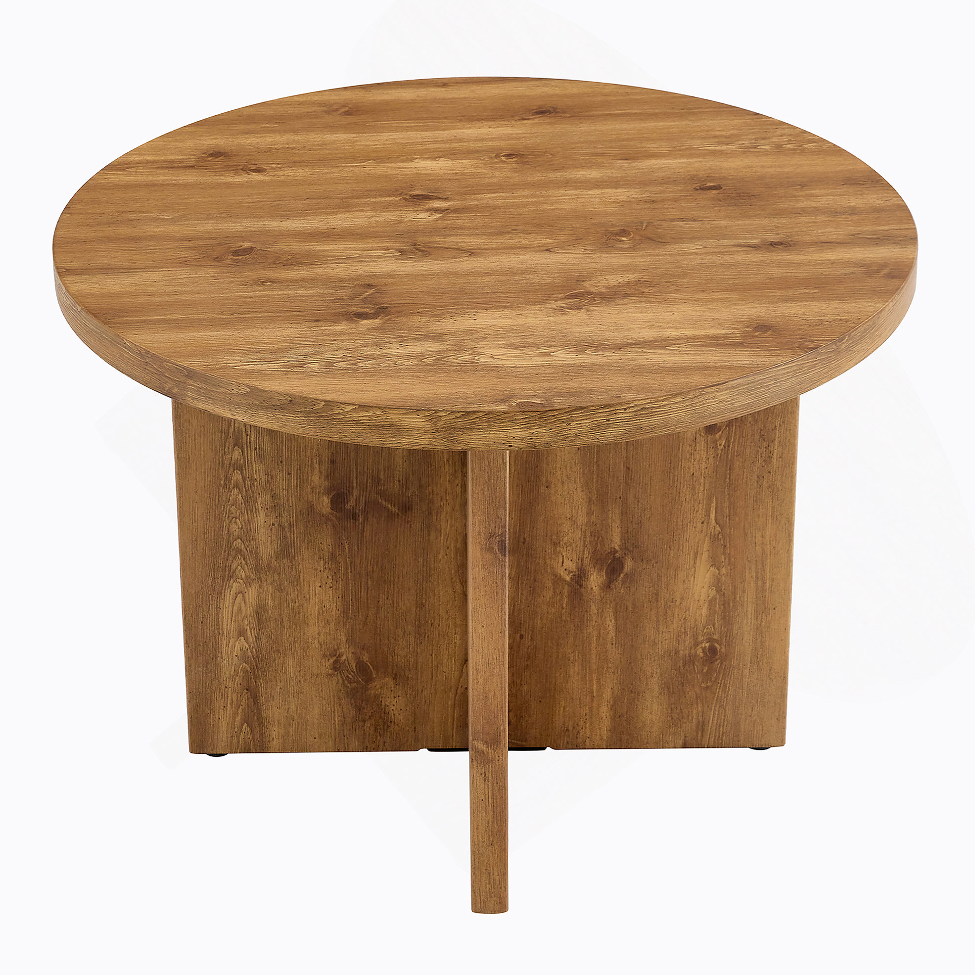 Millwood Pines Round Dining Table for 4-6, 42 Inch Modern Kitchen Table ...