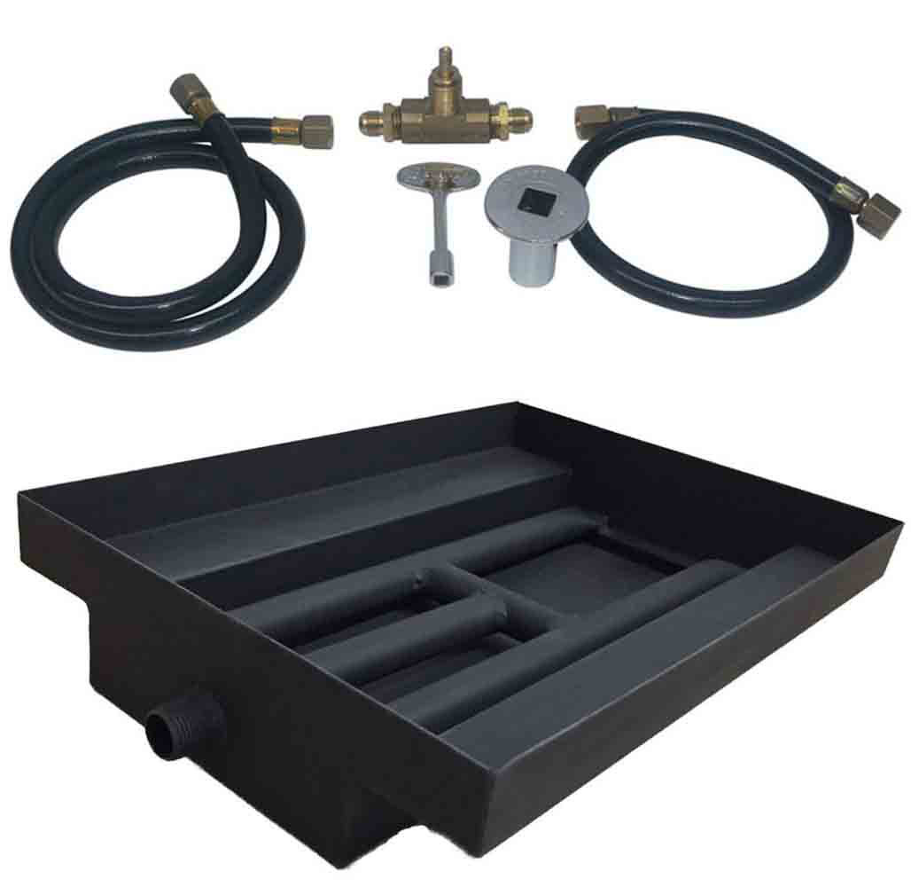 Tretco Powder Coated Fire Pit Natural Gas Conversion Kit | Wayfair